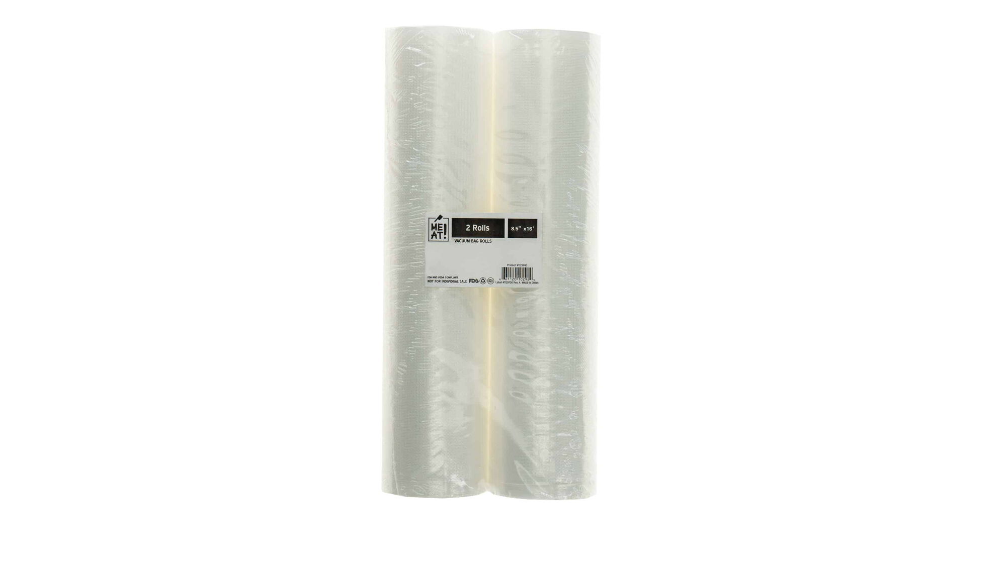 Vacuum Bag Roll | 2 Pack | Vacuum Sealer Rolls | MEAT